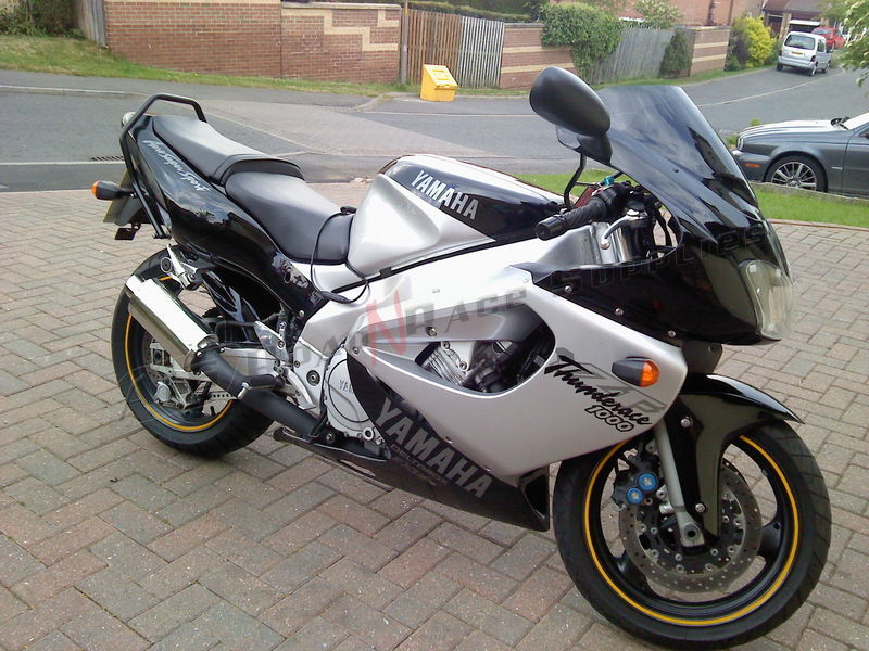 THUNDERACE - Yamaha Thunderace A16 Stubby Stainless Exhaust - Grant ...